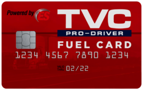 Truckers save up to $10,000/year with TVC Pro-Driver Fuel Card